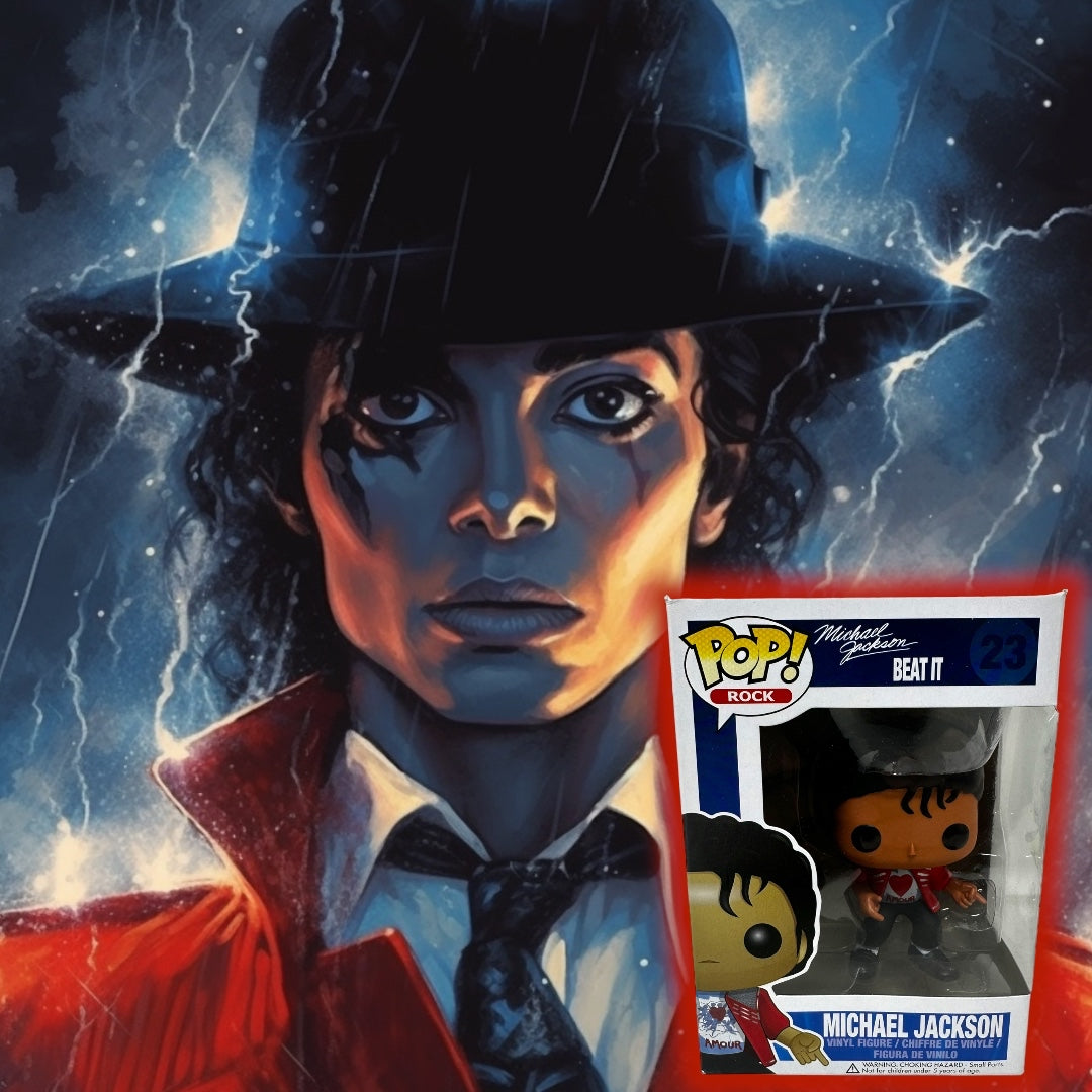 Sold 9/25 2012 Michael Jackson 23 (Beat It) – Toy Cabal